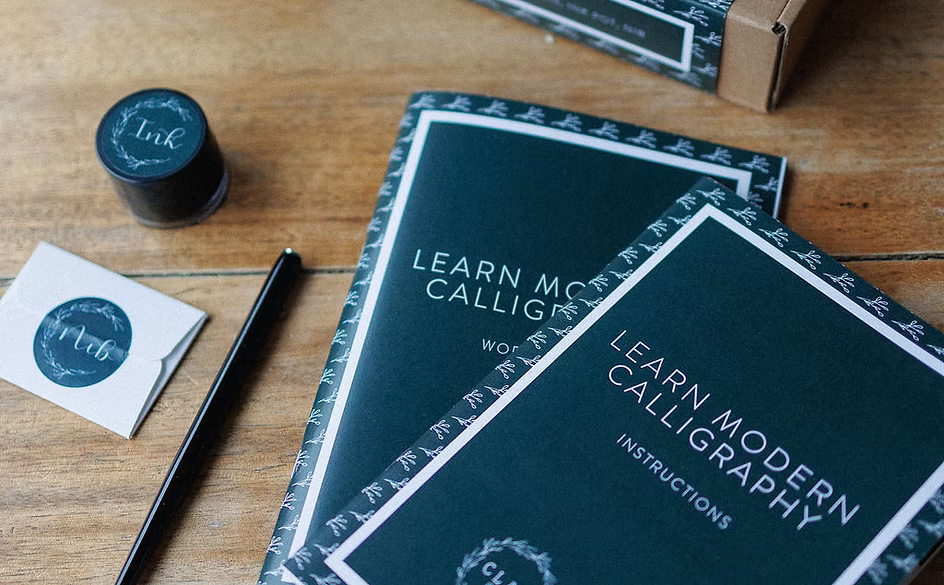 Clare Warren Calligraphy Starter Kit – Book Bubble/Old School Bookshop