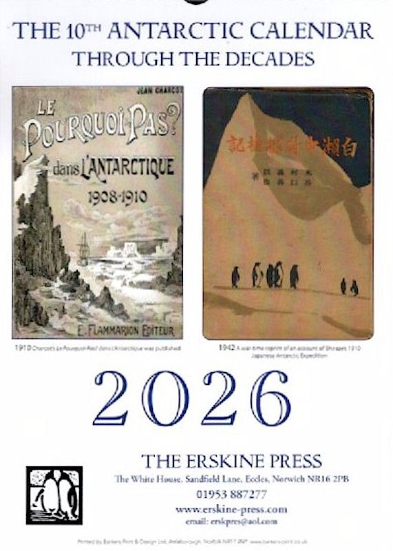 The 10th Antarctic Calendar: Through the Decades 2026 – Book Bubble/Old ...